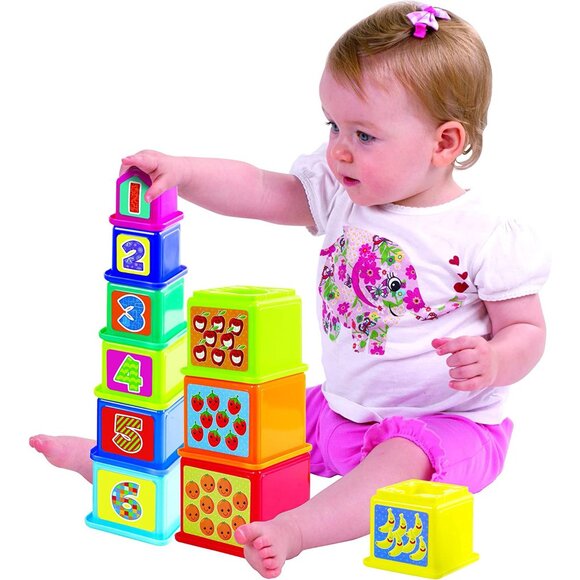 Playgo | Toys | Playgo Stick Stack Blocks | Poshmark